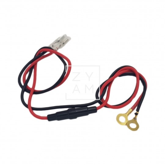 Kit Conector Faston + Fusible + Cable para Caravanas