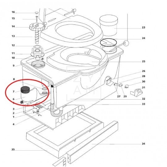 Codo Llenado C2/C3 para caravanas